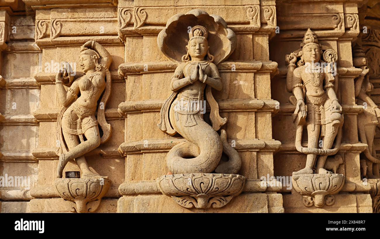 Carving Sculpture of Nagaraja, Mangalay Temples, Ratlam, Madhya Pradesh ...