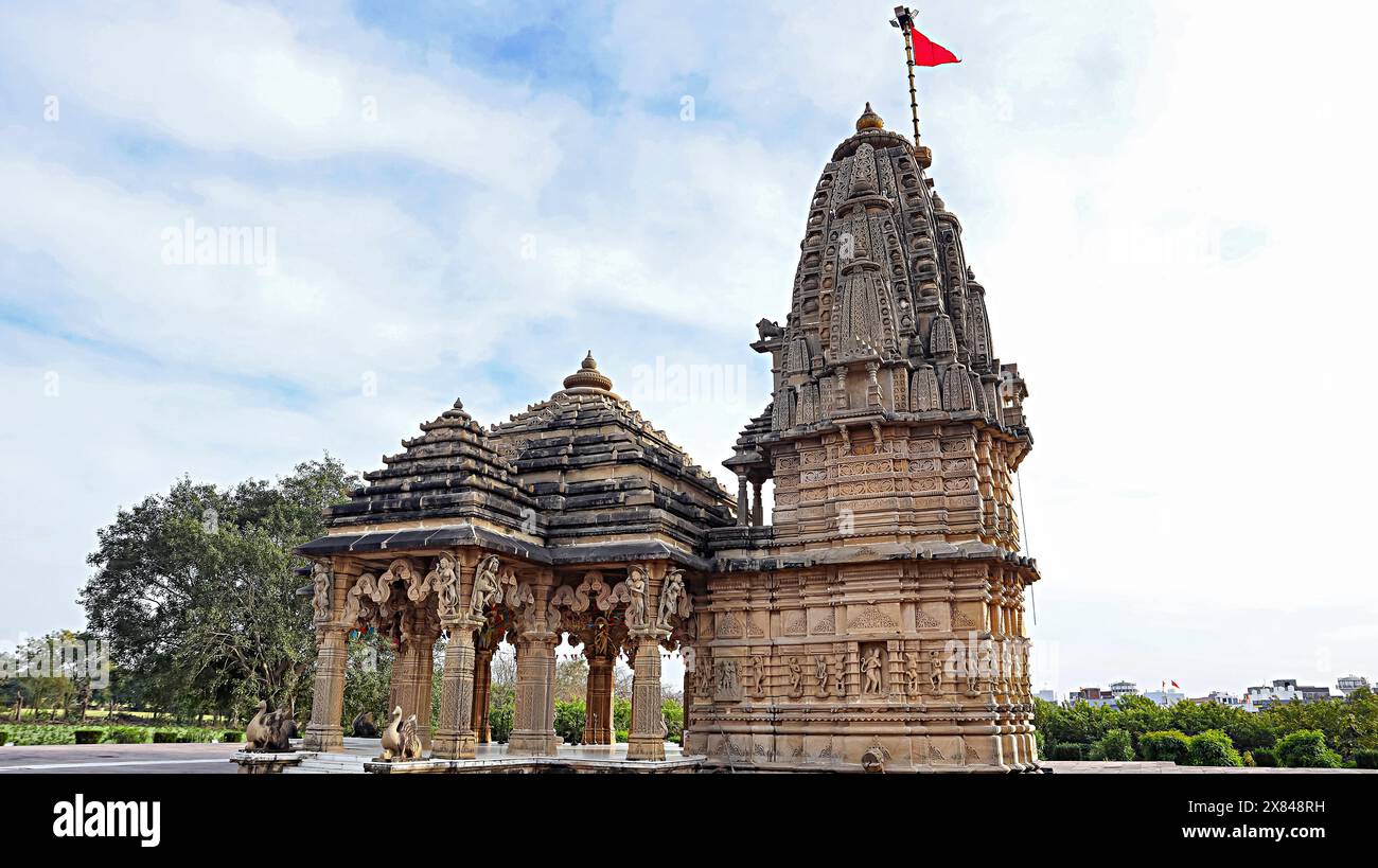Beautifully Carved Lord Ram Temple, Mangalay Temples, Ratlam, Madhya ...