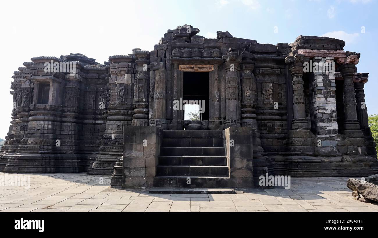 Side View of Chaubara Dera ii Temple, 12th Century Jain Temple, Un ...