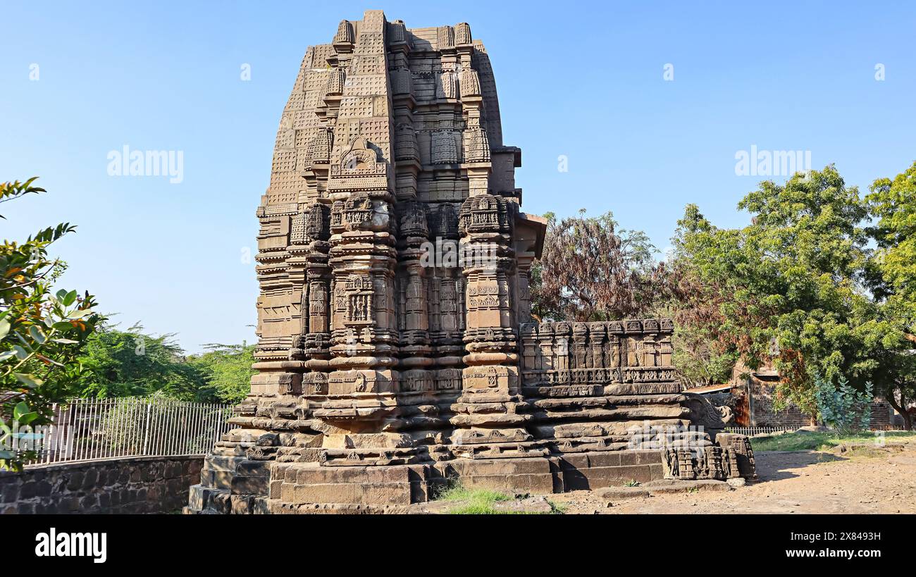 Small Ruin Temple in Campus of Chaubara Dera I, Hindu Temple, Un ...
