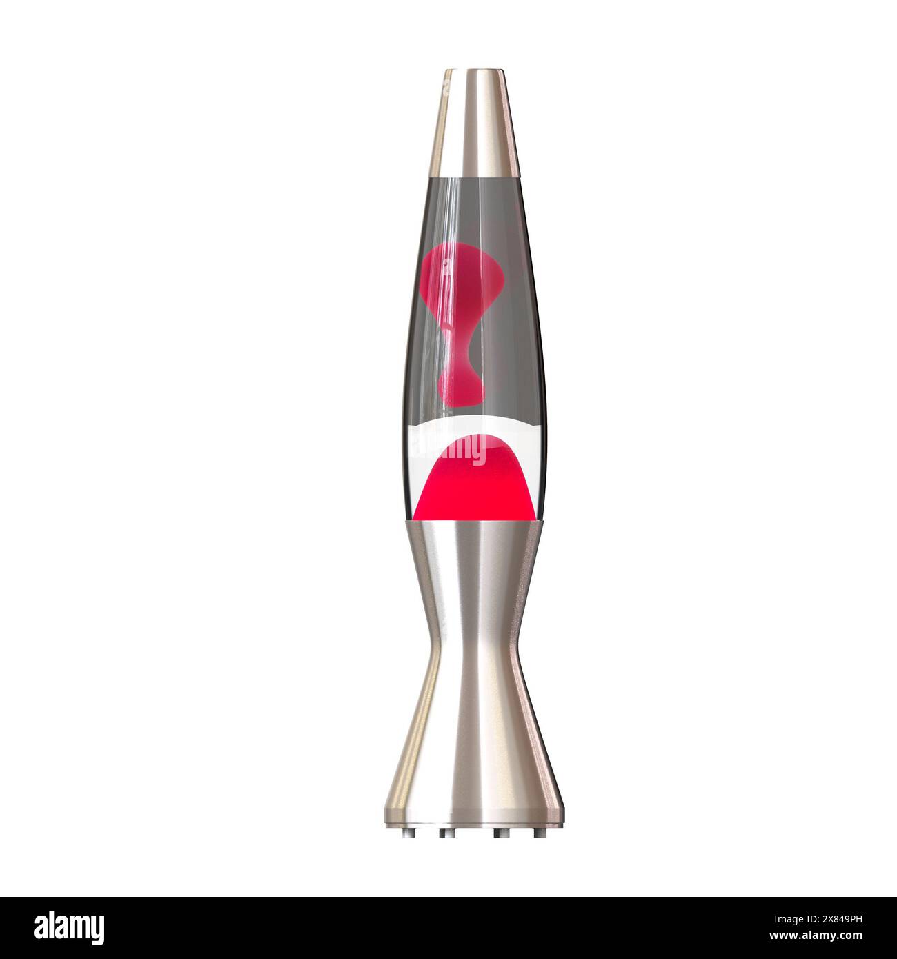 Lava lamp, table lamp, isolated on white background, room lamp, 3D ...