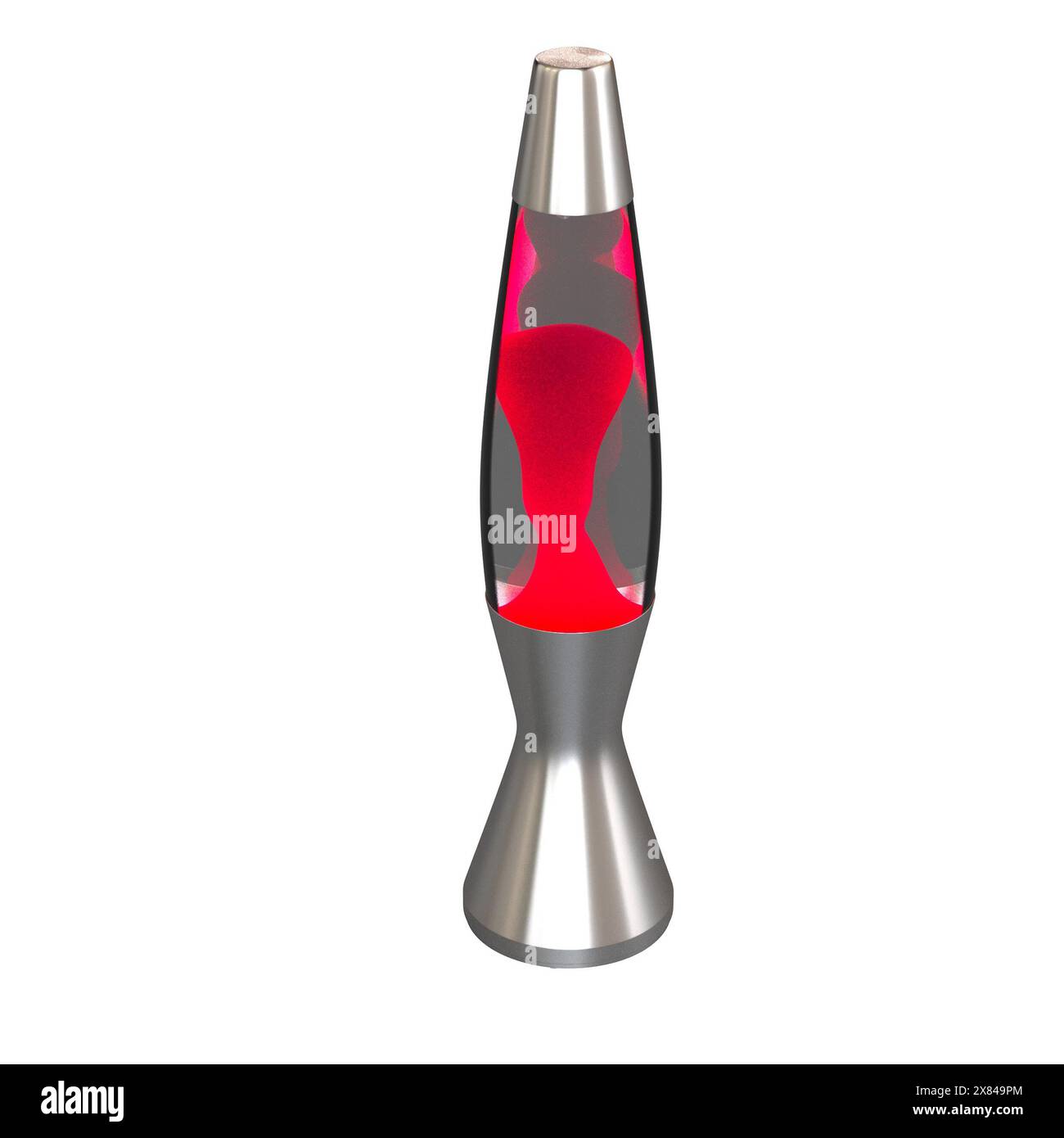 Lava lamp, table lamp, isolated on white background, room lamp, 3D ...