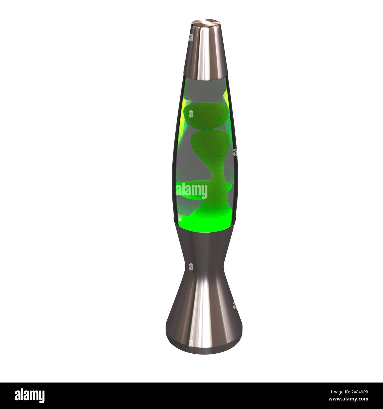 Lava lamp, table lamp, isolated on white background, room lamp, 3D ...