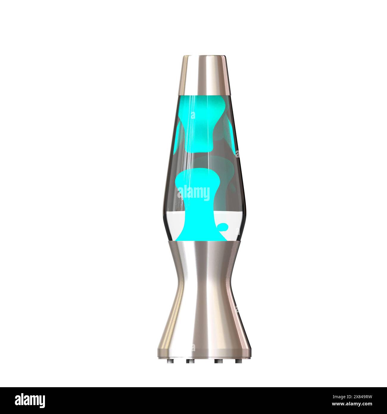 Lava lamp, table lamp, isolated on white background, room lamp, 3D ...