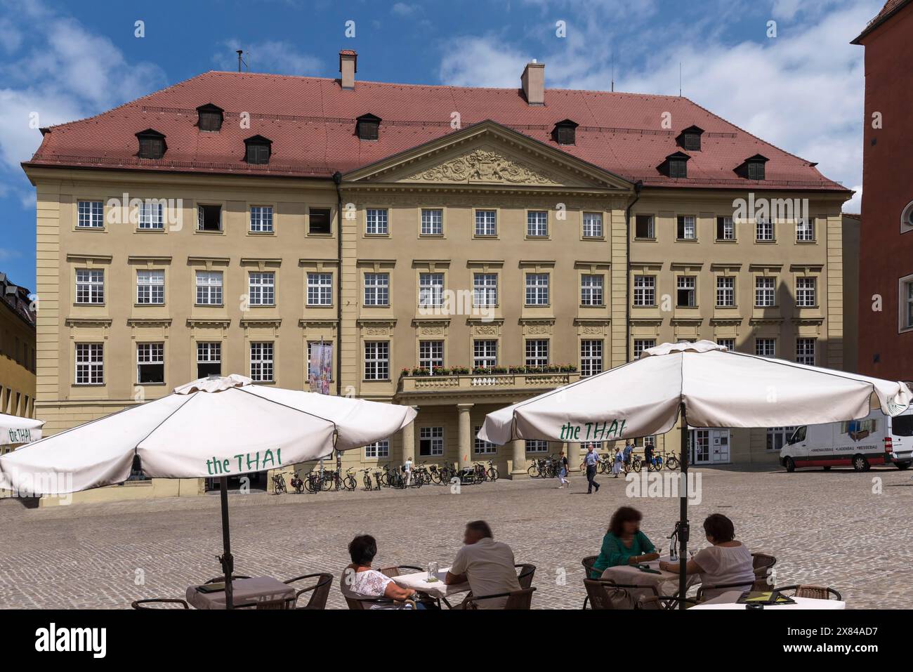 Former Thon-Dittmer-Palais, built in 1809, today a cultural centre ...