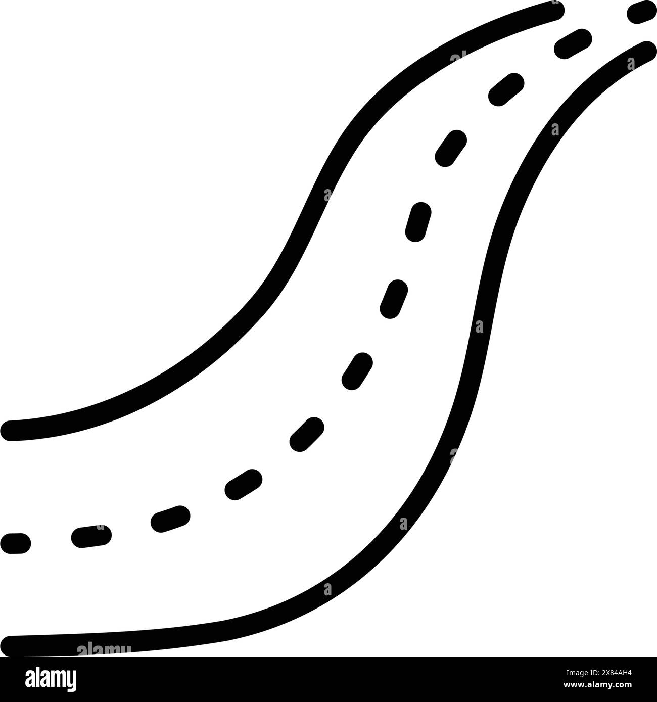 Avenue way Stock Vector Images - Alamy