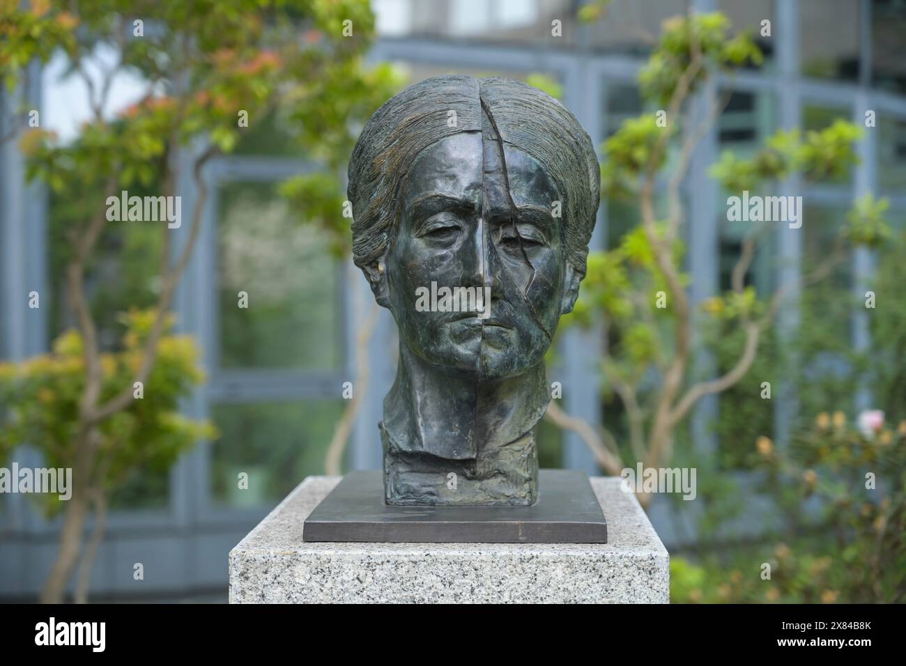 Bust of Edith Stein, Street of Remembrance, Spreebogen, Moabit, Mitte ...