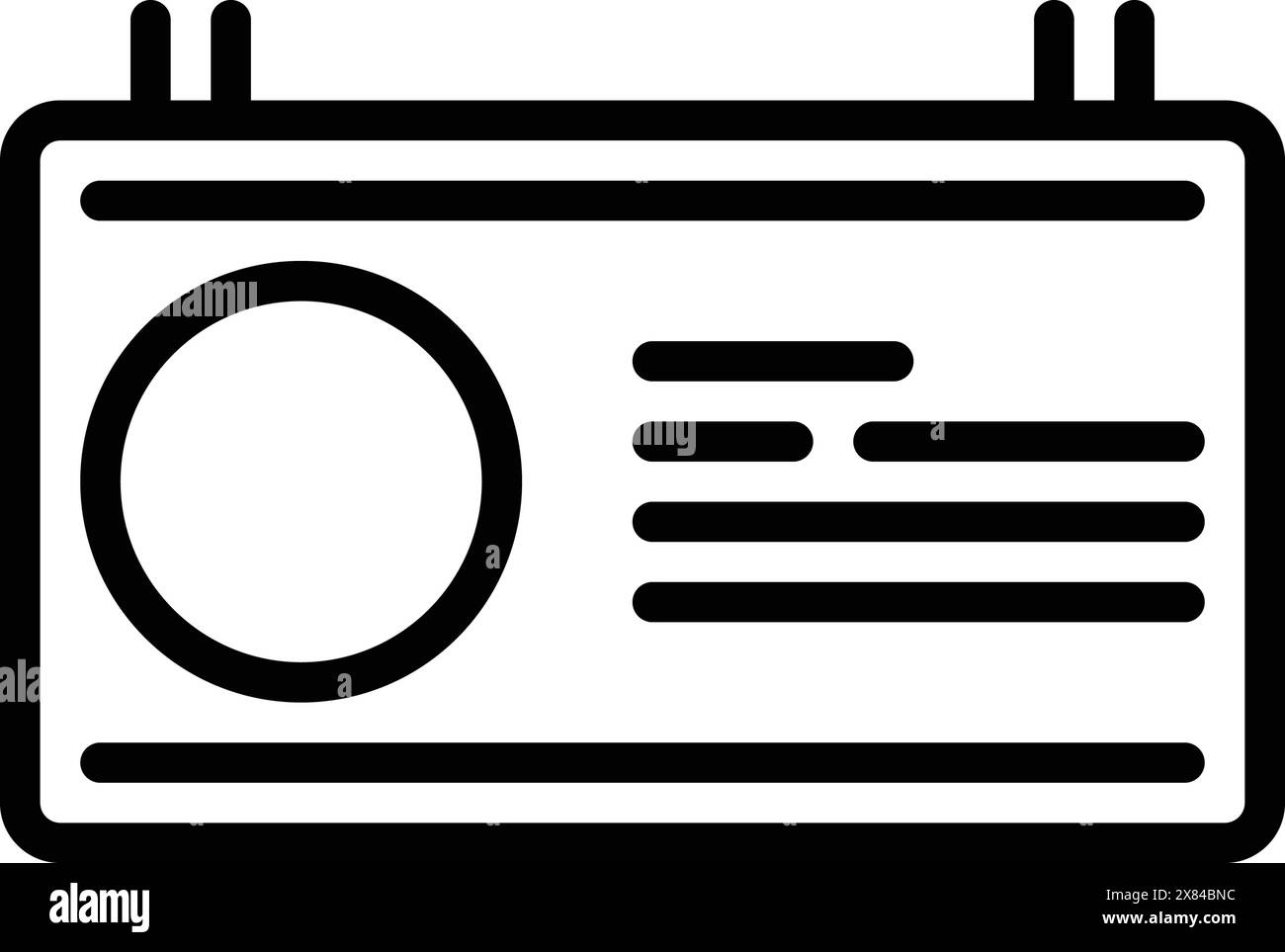 Icon for according,card Stock Vector Image & Art - Alamy