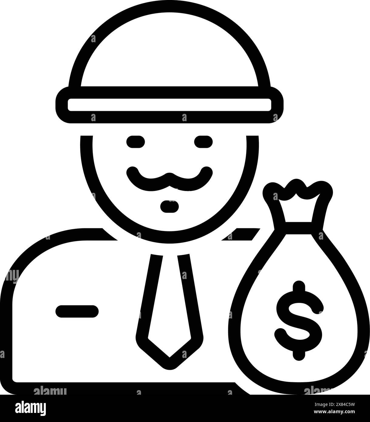 Icon for wealthy,rich Stock Vector Image & Art - Alamy