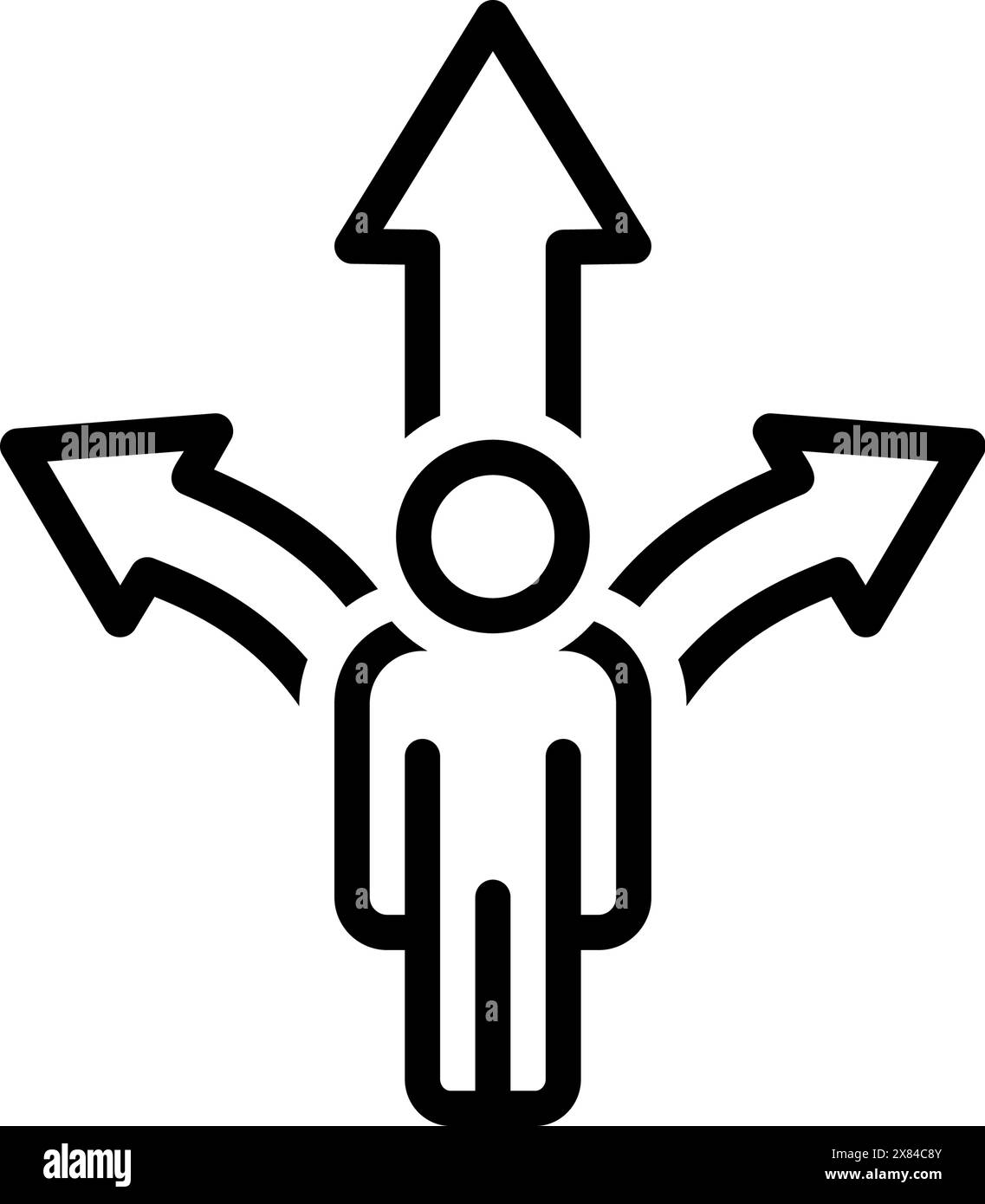 Icon for decide,direction Stock Vector Image & Art - Alamy