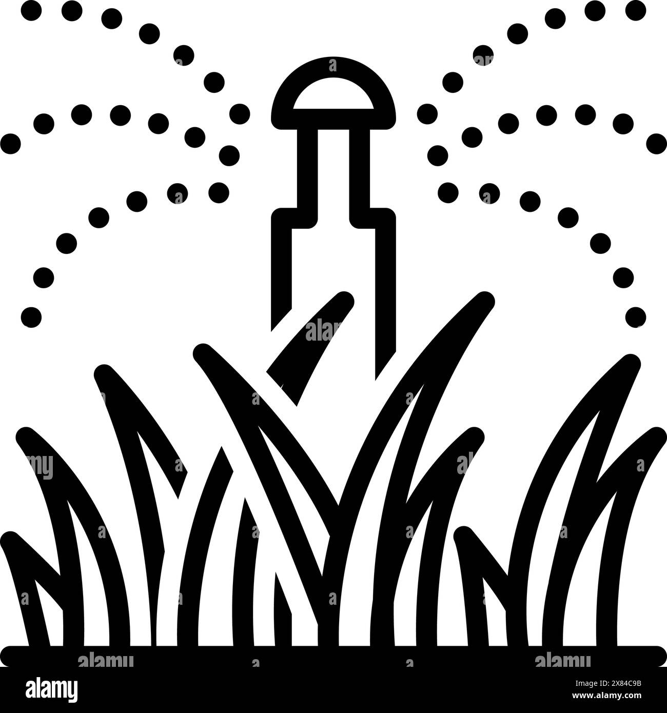 Icon for lawn,grass Stock Vector Image & Art - Alamy