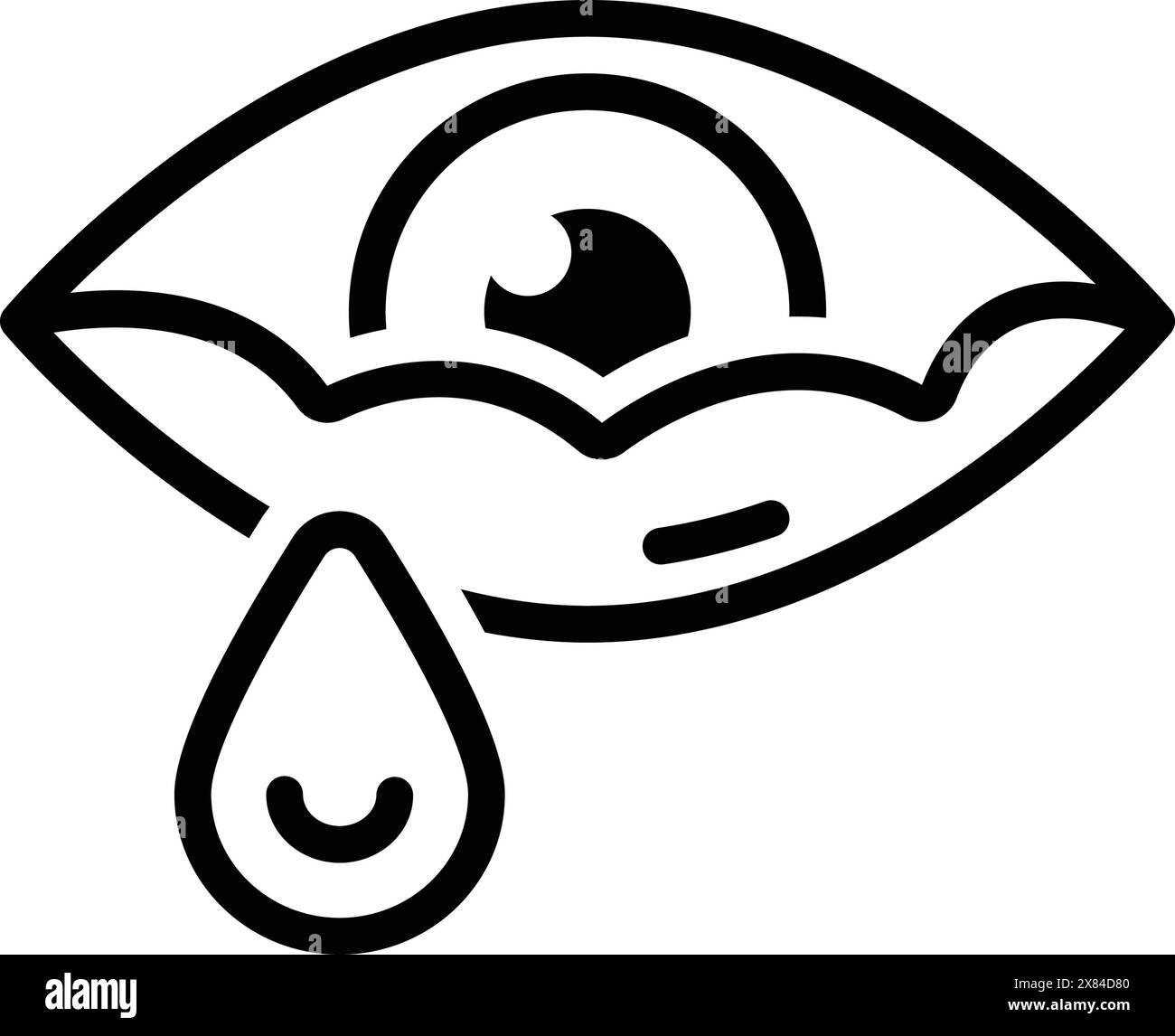 Icon for tear,teardrop Stock Vector Image & Art - Alamy