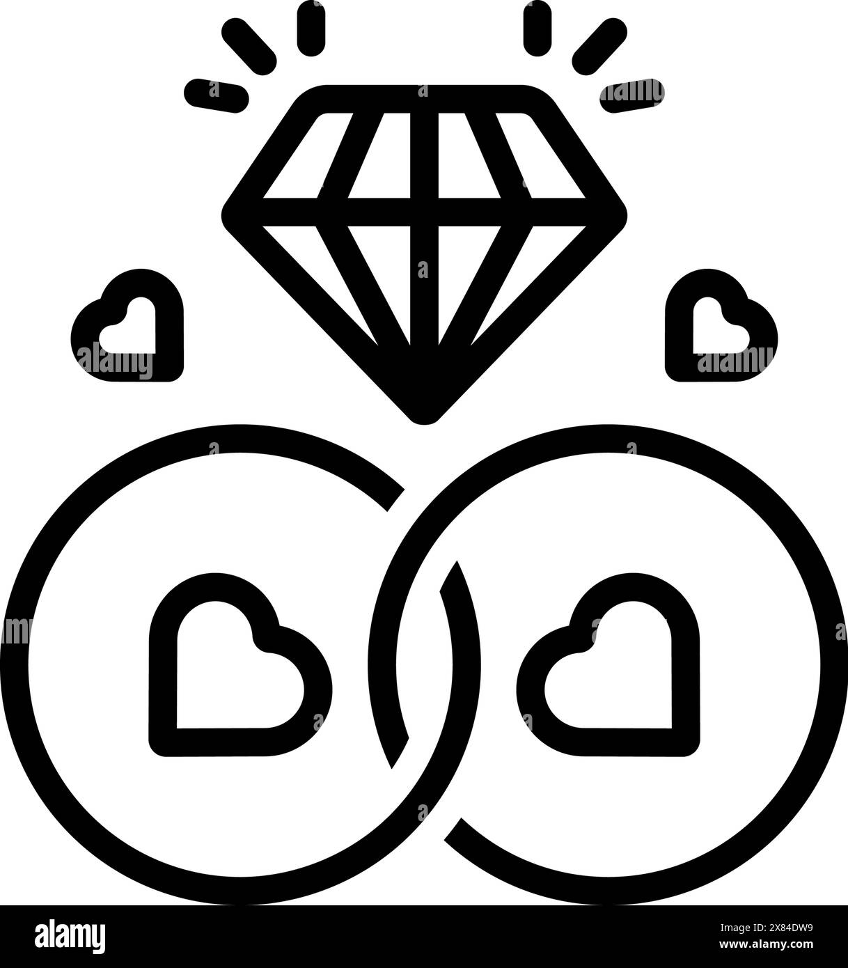 Icon for marriage,sacrament Stock Vector Image & Art - Alamy