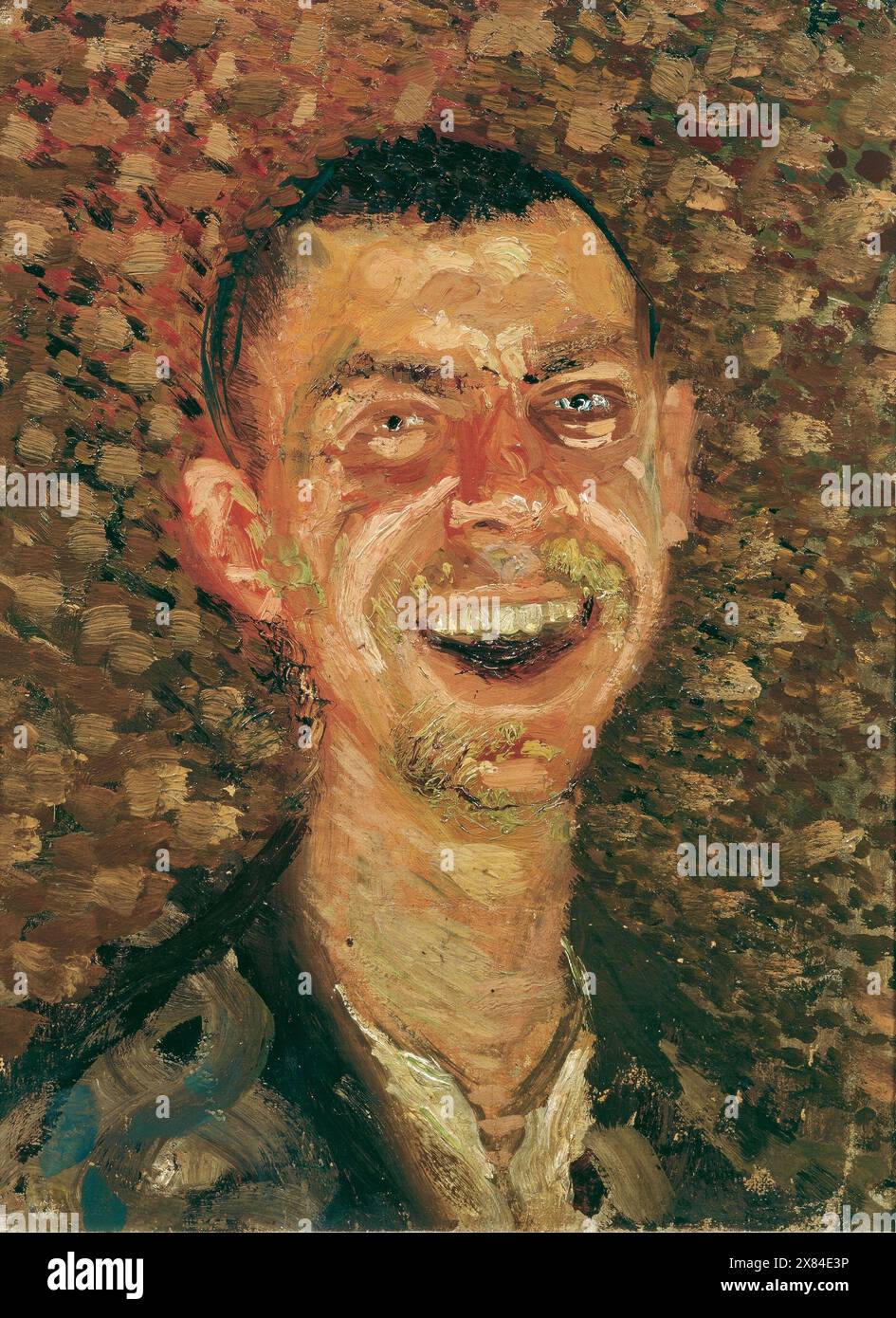 Richard Gerstl - Self Portrait - 1908 Stock Photo - Alamy