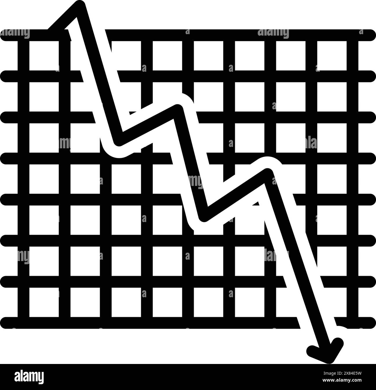 Icon for decline,downfall Stock Vector Image & Art - Alamy