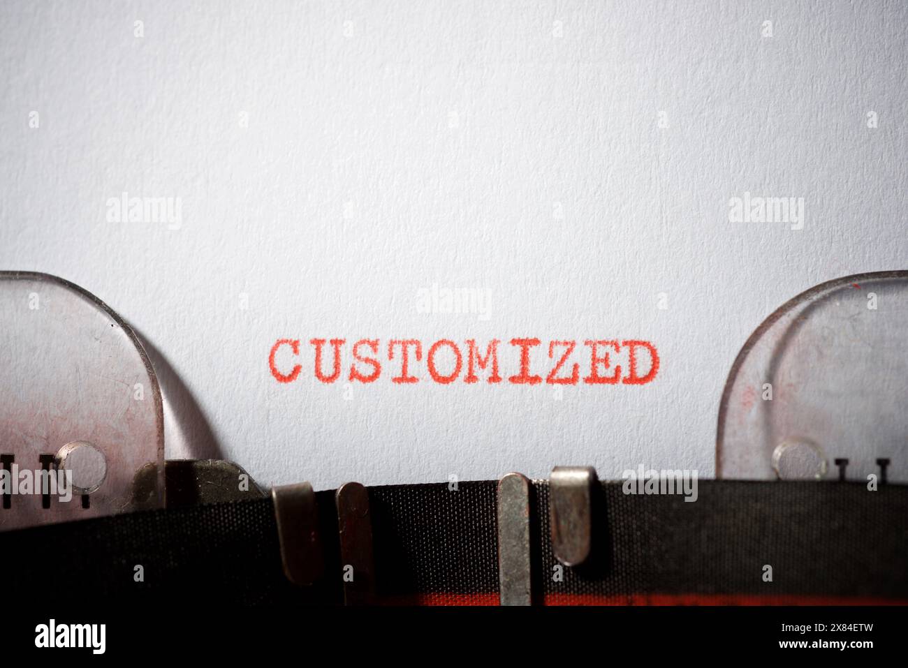 Customized word hi-res stock photography and images - Alamy