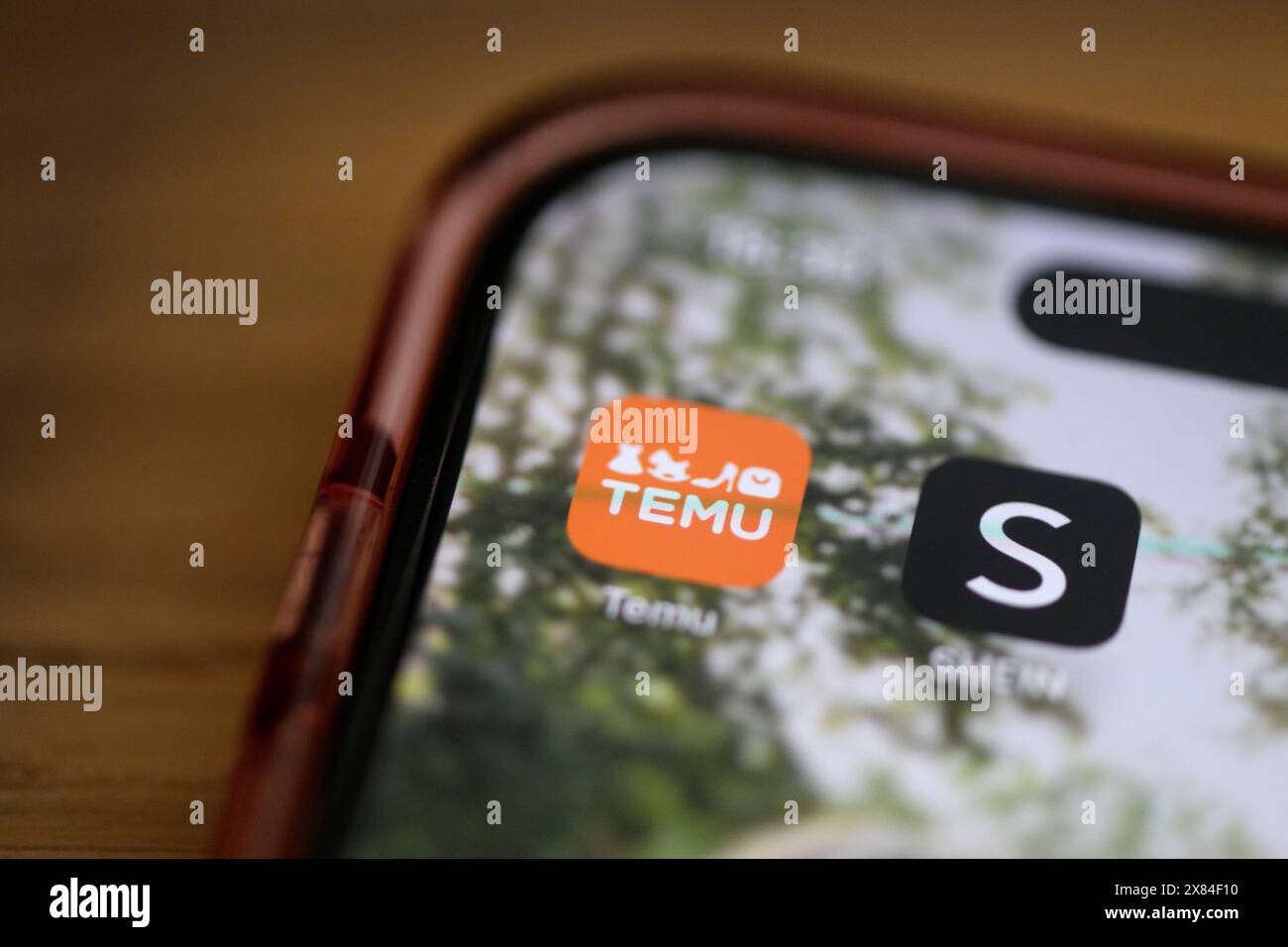 Stockholm, Sweden. 22nd May, 2024. E-commerce mobile apps from ultra fast fashion clothing ...