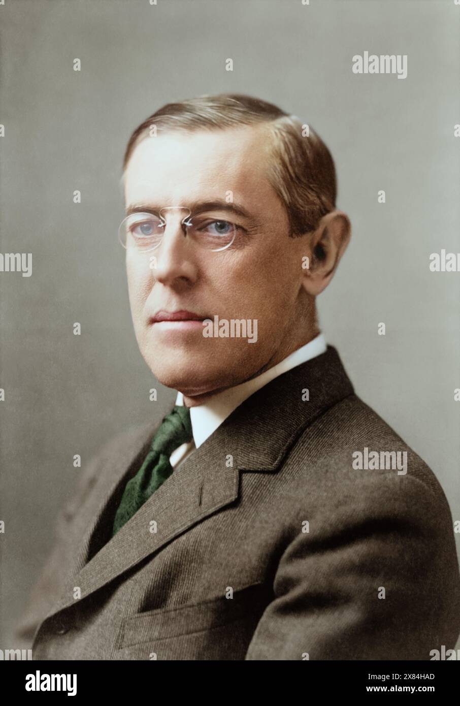 Title: Woodrow Wilson, head-and-shoulders portrait, facing left ...