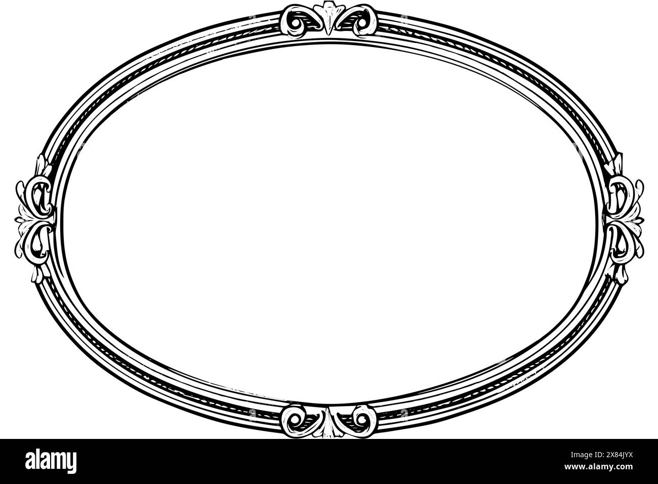 Hand drawn ink sketch of retro photo frame. Vector illustration Stock ...