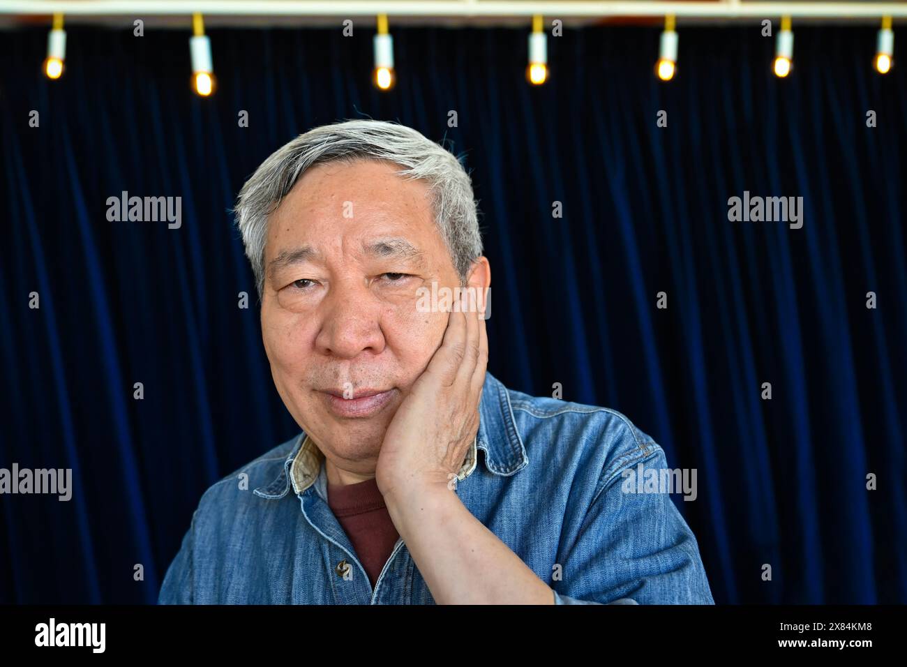 Chinese writer Yan Lianke photographed in Stockholm, Sweden, on May 21 ...
