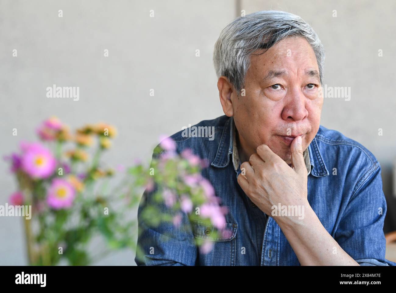 Chinese writer Yan Lianke photographed in Stockholm, Sweden, on May 21 ...