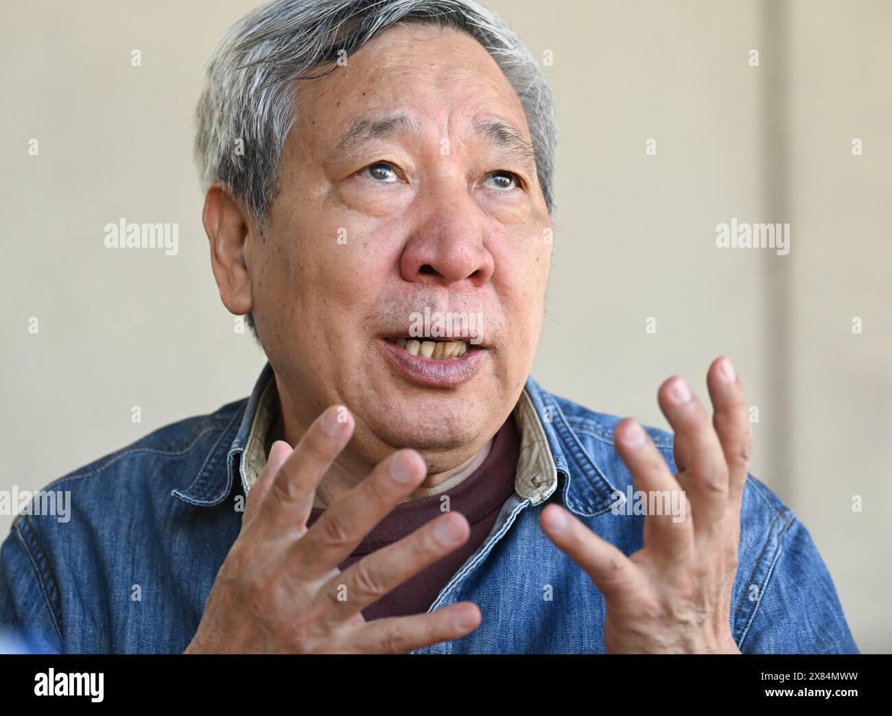 Chinese writer Yan Lianke photographed in Stockholm, Sweden, on May 21 ...