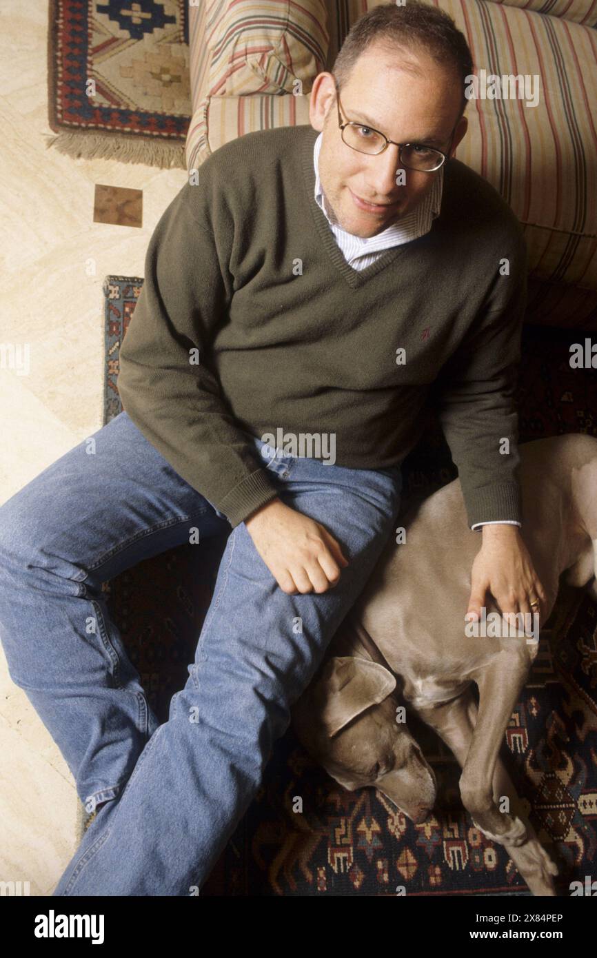 David LEAVITT - Date : 19990201 ©John Foley/Opale.photo Stock Photo - Alamy