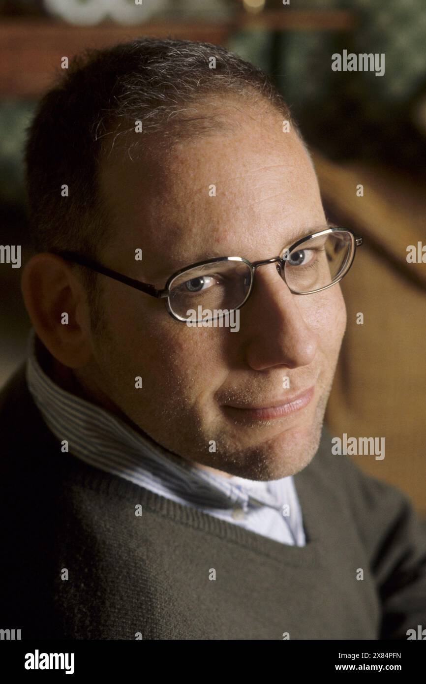 David LEAVITT - Date : 19990201 ©John Foley/Opale.photo Stock Photo - Alamy