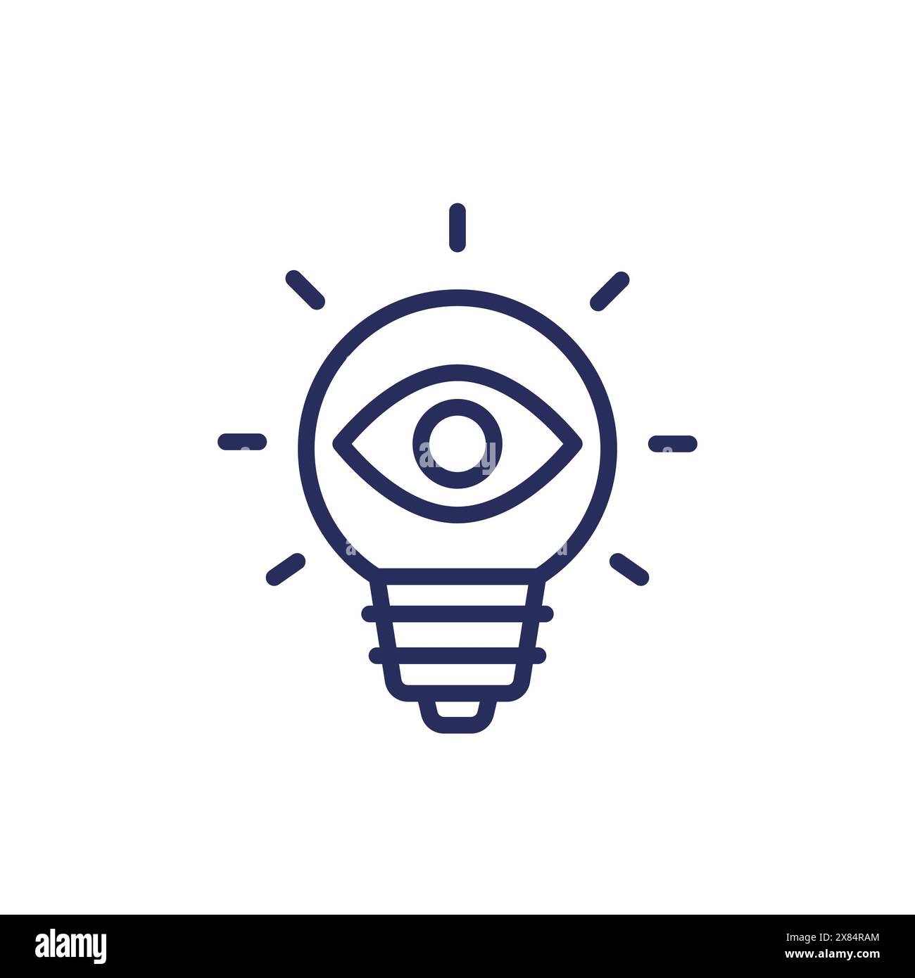 Eye bulb Cut Out Stock Images & Pictures - Alamy