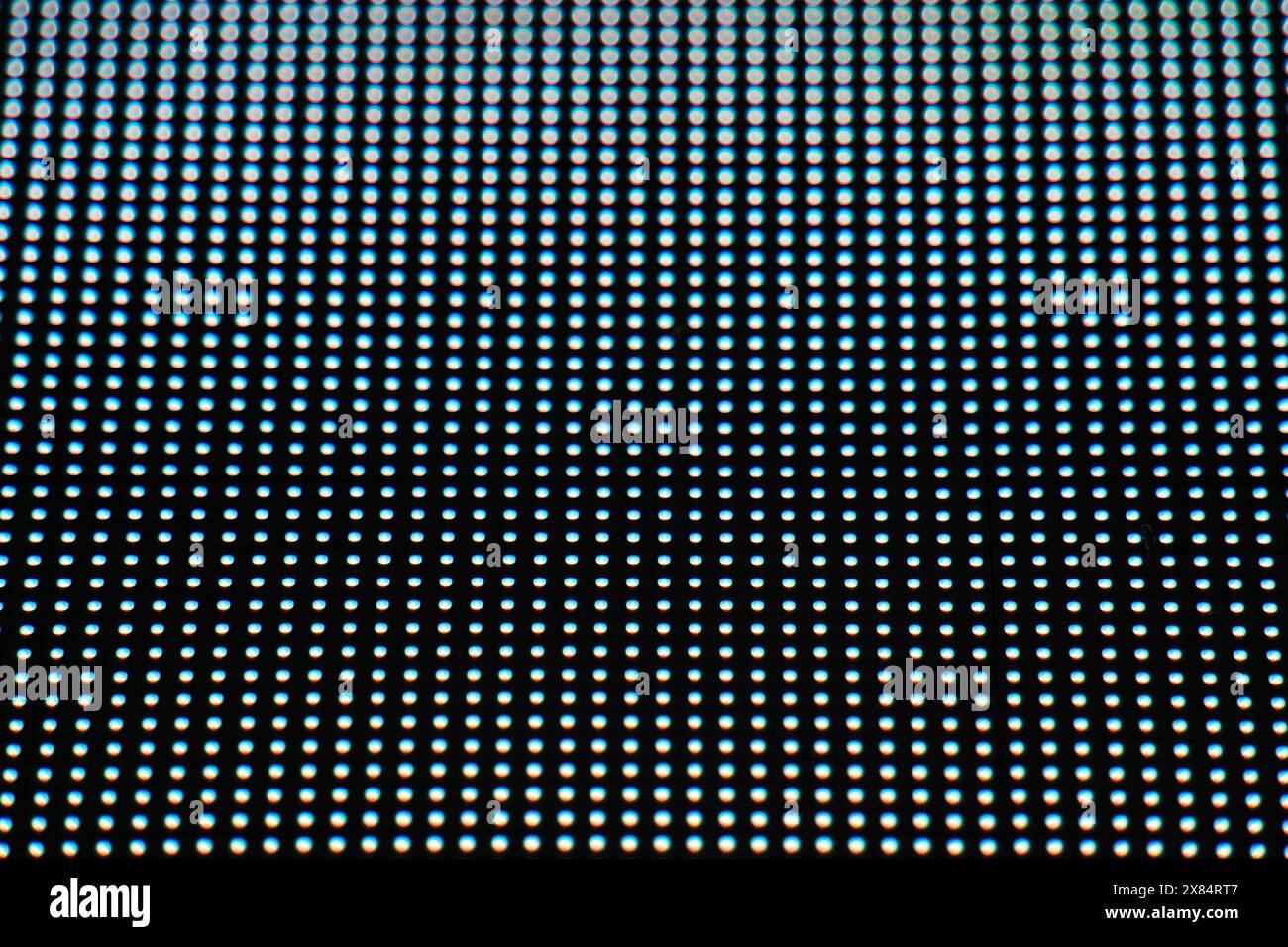 Close up of LED screen in a computer monitor screen, abstract ...