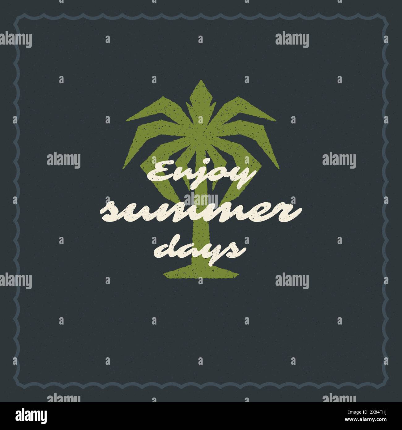 Summer holidays typography inspirational quote design for poster or ...