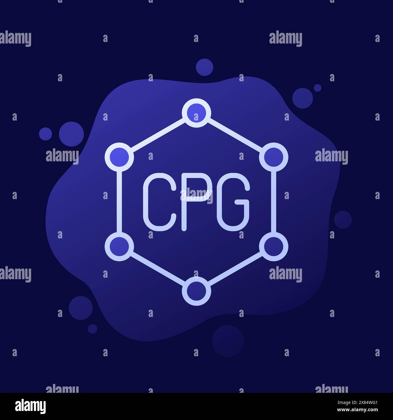 CPG icon, Consumer Packaged Goods vector design Stock Vector Image ...
