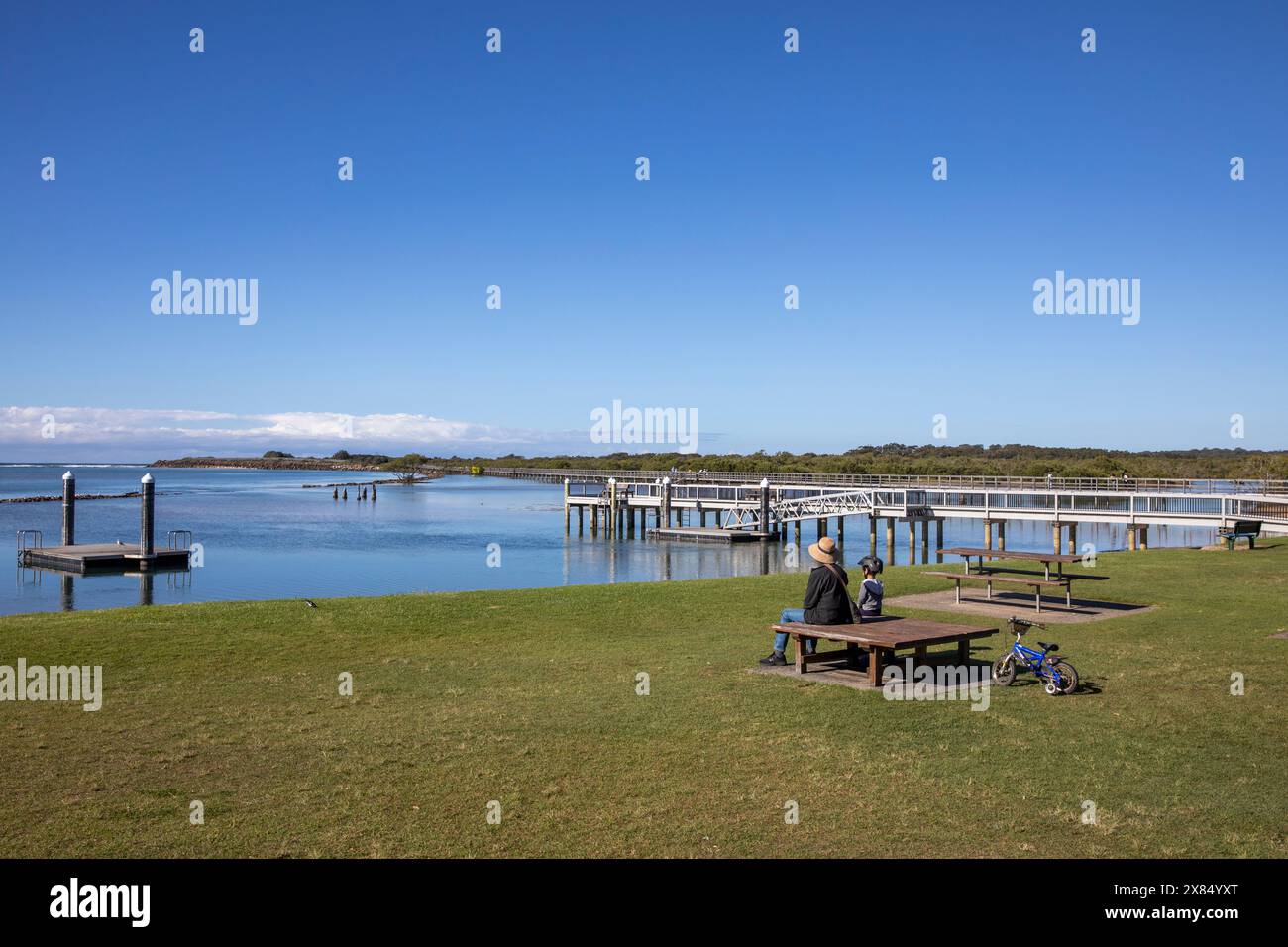 Urunga is a small coastal town on the east coast of Australia, near to ...
