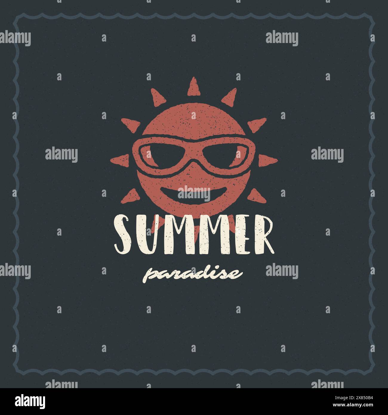 Summer holidays typography inspirational quote design for poster or ...