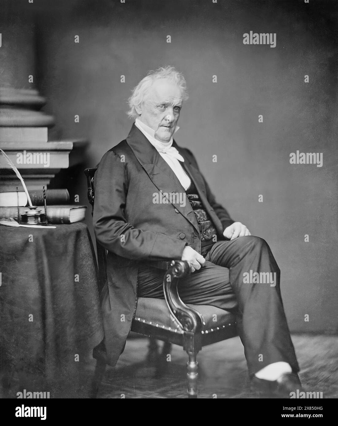 President james buchanan hi-res stock photography and images - Alamy