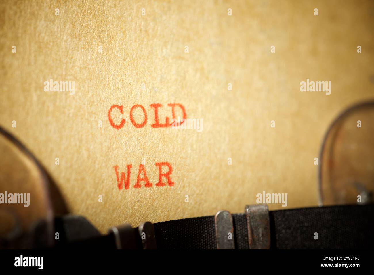 Cold war text hi-res stock photography and images - Alamy