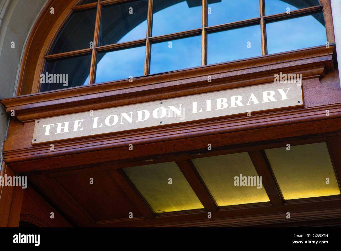 London, UK - January 15th 2024: The sign above the entrance to The ...