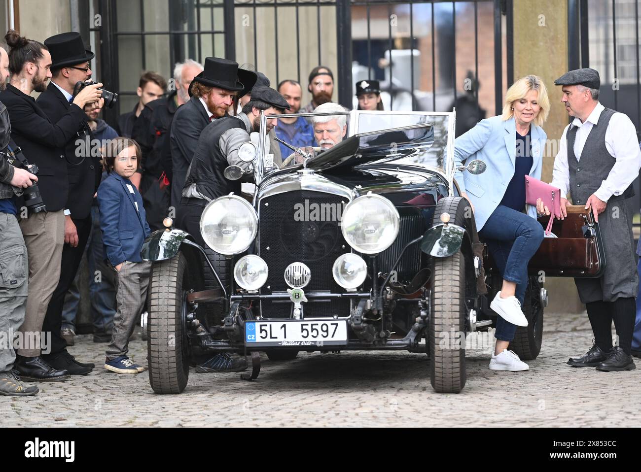 Zamberk, Czech Republic. 22nd May, 2024. Czech President Petr Pavel ...