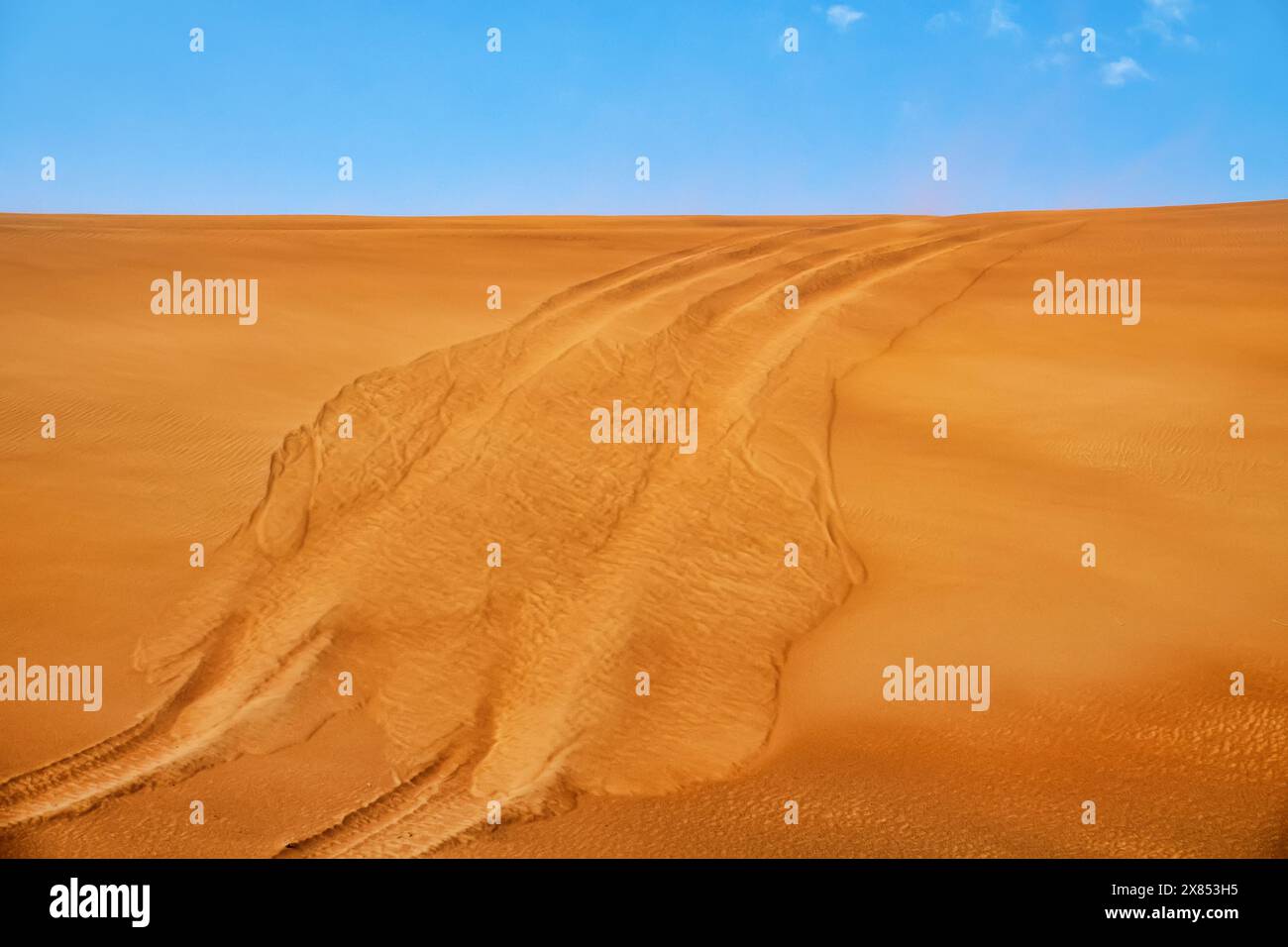 Hot deserts of southeastern part of the Arabian Peninsula. Orange ...