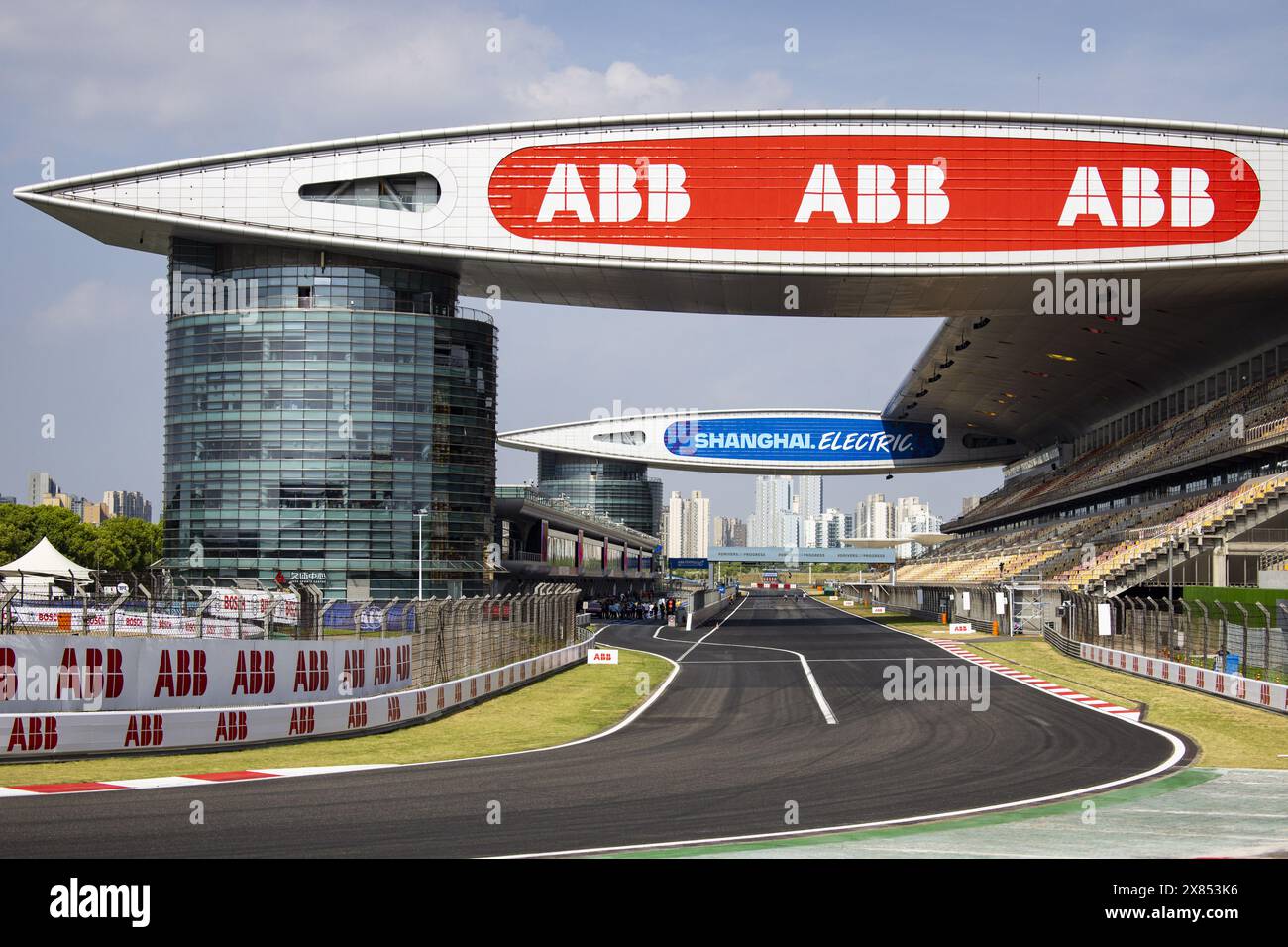 Illustration, track during the 2024 Shanghai ePrix, 8th meeting of the ...
