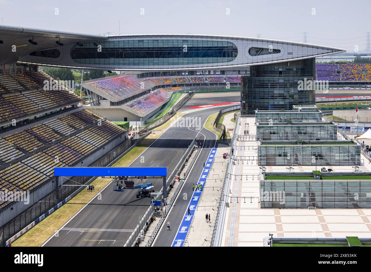 Illustration, track during the 2024 Shanghai ePrix, 8th meeting of the ...