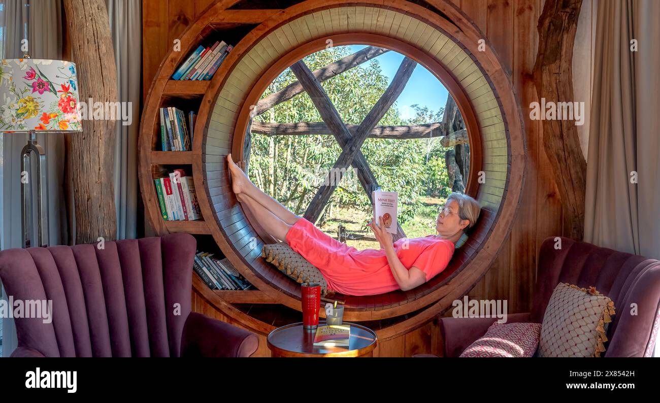 Gia Nghia Town, Dak Nong Province, Vietnam - February 14, 2024 ...