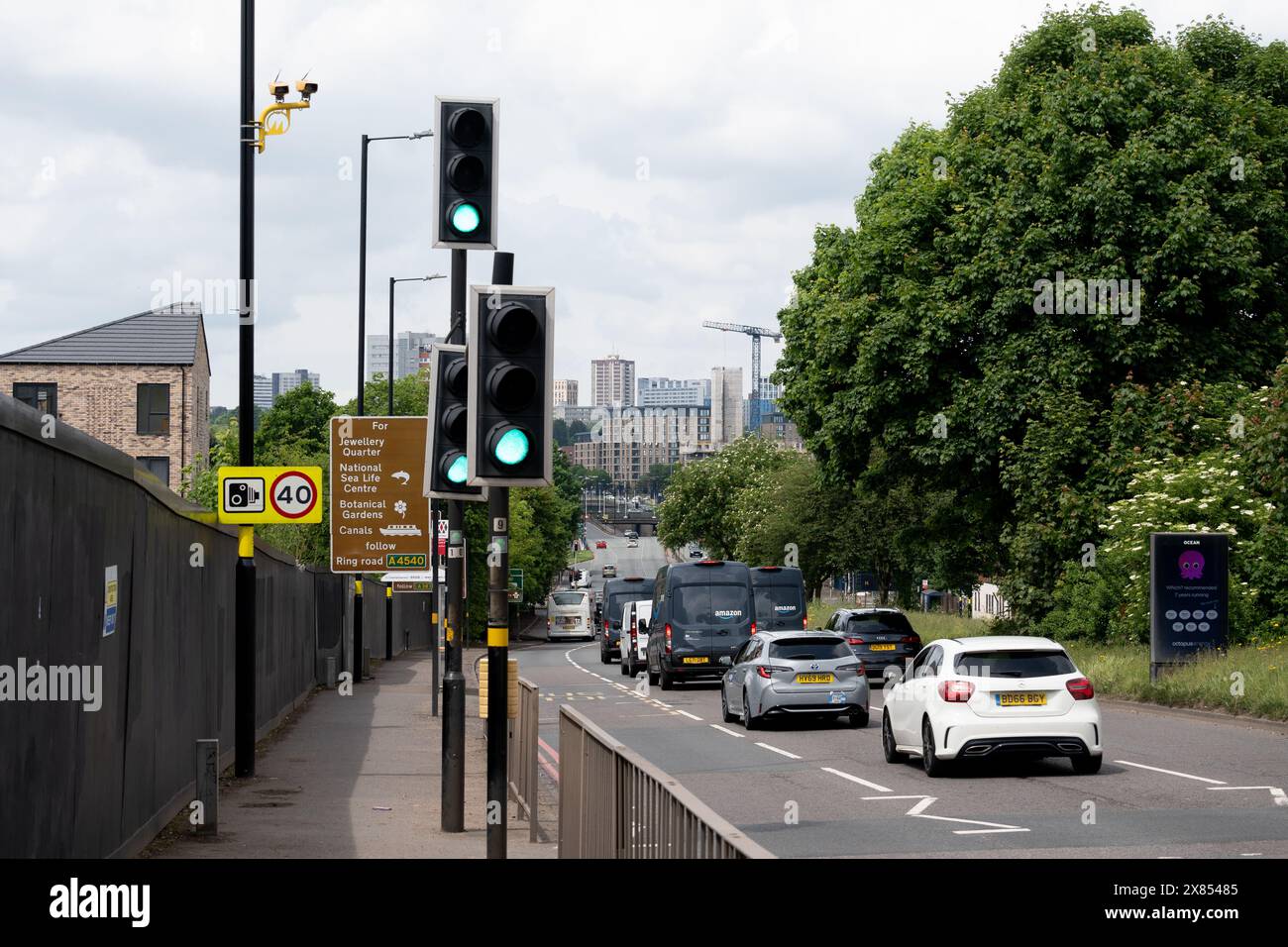 Belgrave middleway birmingham hi-res stock photography and images - Alamy