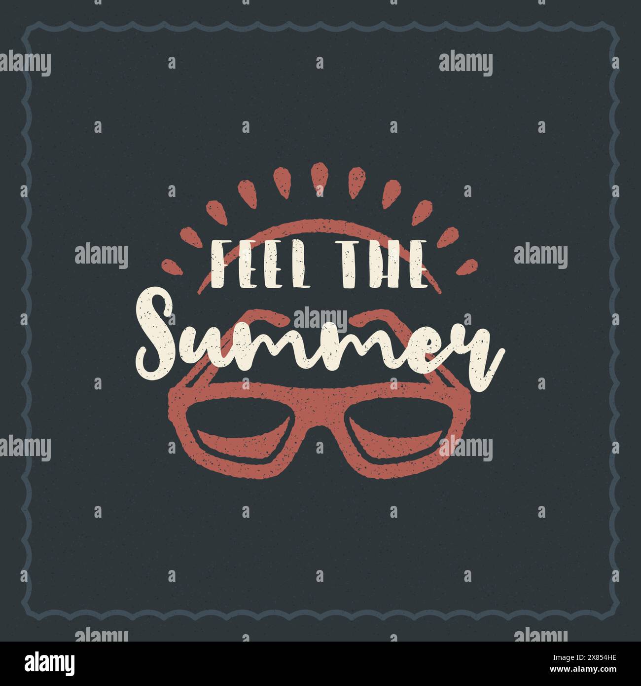 Summer holidays typography inspirational quote design for poster or ...