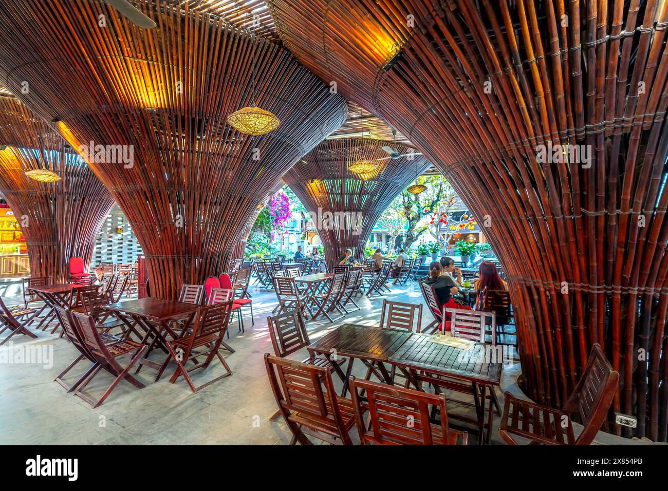 Indochine Coffee Kontum, Vietnam - February 16, 2024: A luxurious ...