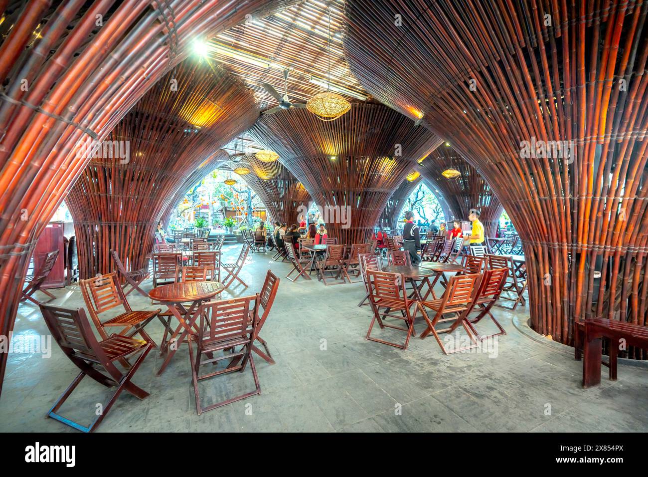 Indochine Coffee Kontum, Vietnam - February 16, 2024: A luxurious ...