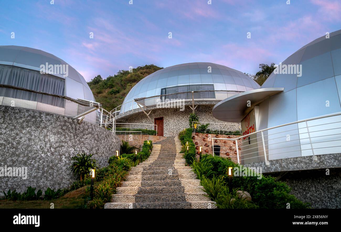 Moc Chau island tourist area, Son La province, Vietnam - February 18 ...