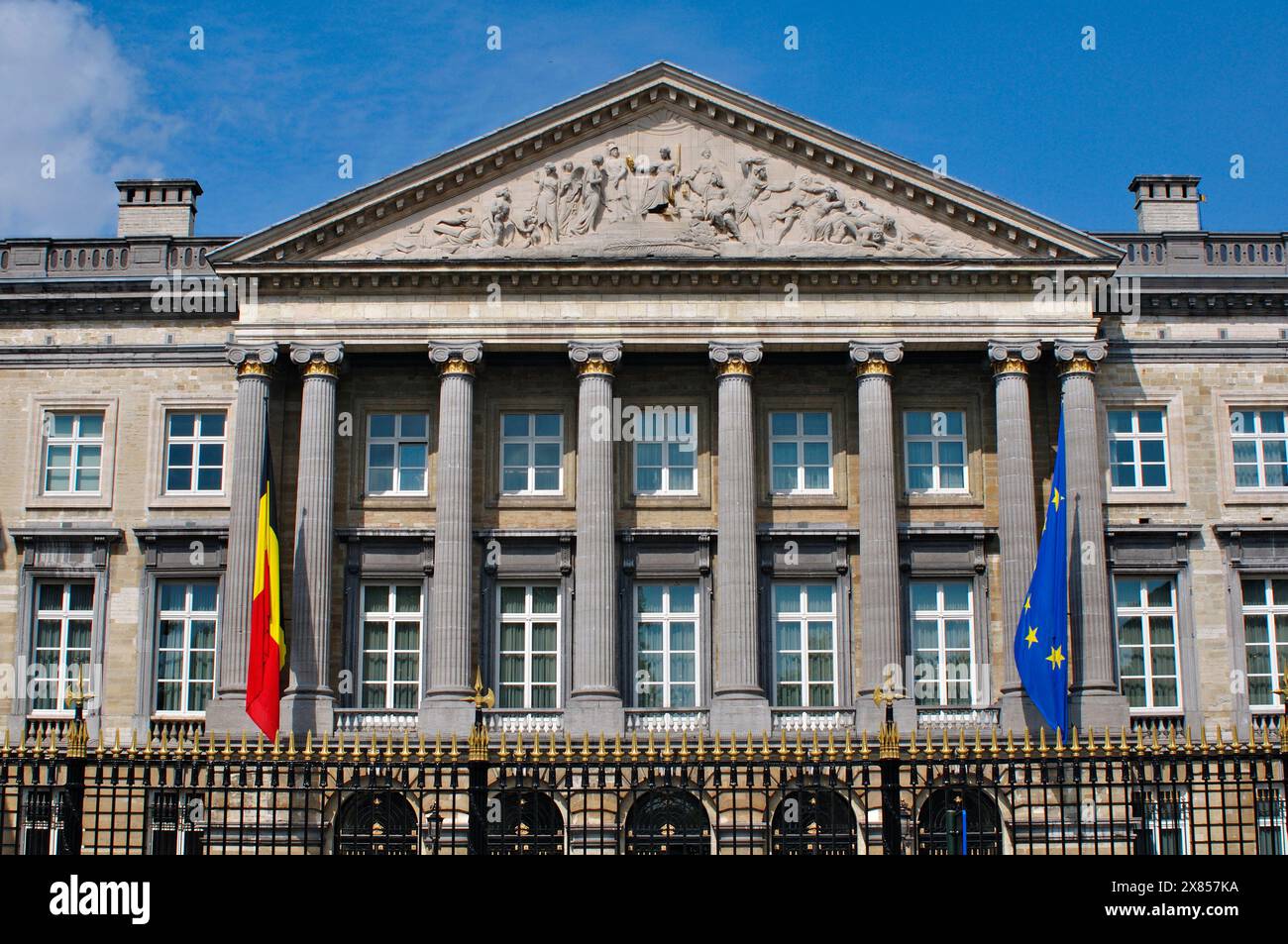 Belgium, Brussels, Palace of the Nation, Seat of the Belgian Federal ...