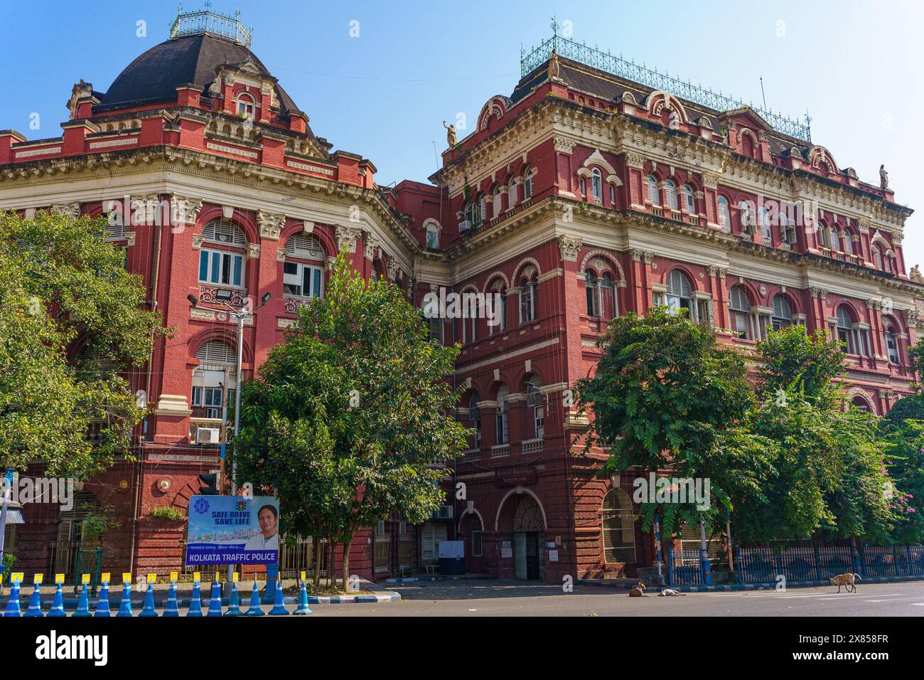 Kolkata, India - 20 October 2023: Writers' Building, ancient colonial ...