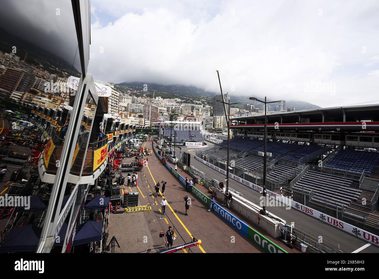Pit lane ambience during the Formula 1 Grand Prix de Monaco 2024, 8th ...
